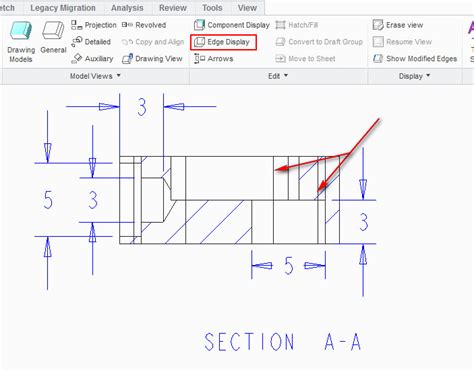 Solved How To Erase Specific Edges On Drawing File Ptc Community