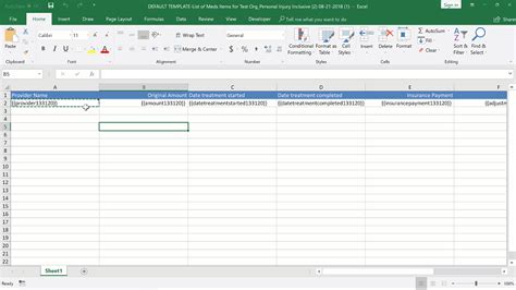 Excel Templates Filevine Help Center