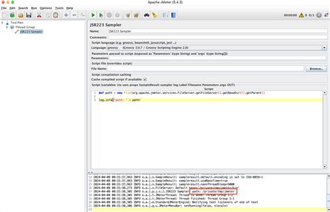 I Want To Pass A Path In My Groovy In Jmeter Stack Overflow