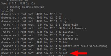 Docker Copy Command Can Not Find The Dotnet Publish Release Stack Overflow