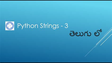 Python Strings Part 3 String Search Youtube