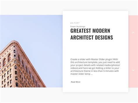 Sample WordPress Post Slider 5 Master Slider Plugin