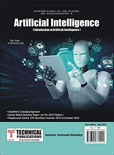 Artificial Intelligence For Gtu 18 Course Vii Cecse 3170716