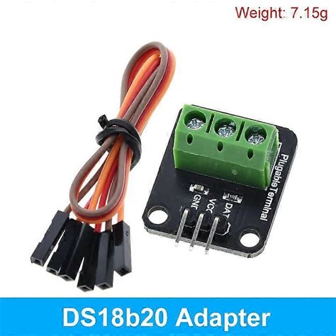 Ds18b20 Temperature Sensor Module Kit Waterproof 100cm Digital Sensor Cable Stainless Steel