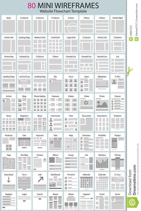 21 Great Examples Of Wireframes Wireframe Example Of Website