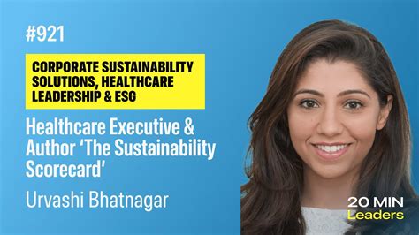 Ep921 Urvashi Bhatnagar Healthcare Executive And Author The
