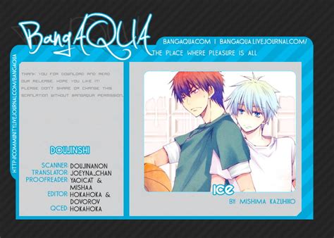 Mishima Kazuhiko Ice Kuroko No Basuke Dj Eng Myreadingmanga