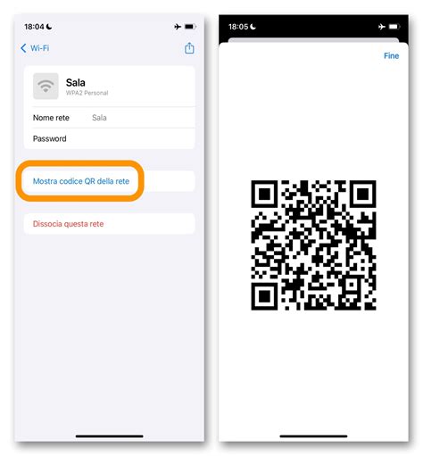 Come Condividere La Rete Wi Fi Tramite QR Code Da IPhone Macitynet It