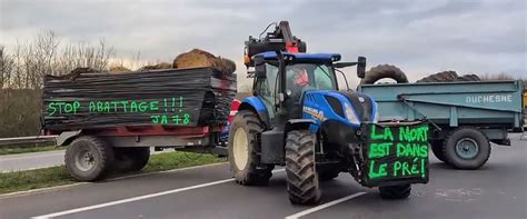 French Farmers Renew Tractor Protests Near Paris As Pressure On Macron Government Escalates