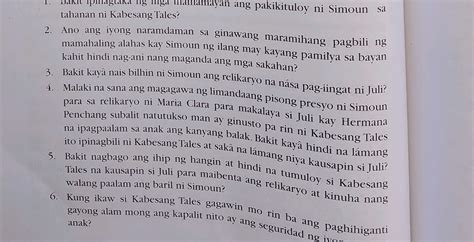 Tahanan Ni Kabesang Tales Ano Ang Iyong Studyx