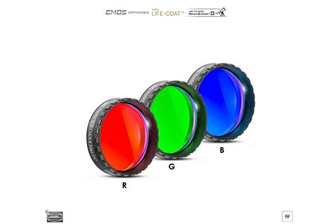 Baader Rgb Filter Set Cmos Optimized