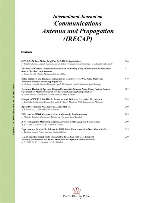 pdf optimum design of aperture coupled microstrip antenna array using