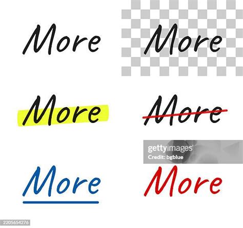 More Handwritten Text Highlighted Crossed Out Underlined On Blank Background High Res Vector