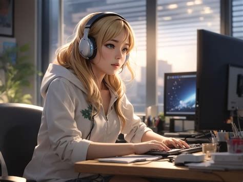 Premium Ai Image A Teacher Using Multimedia And Technology To Teach Visual And Auditory Learners