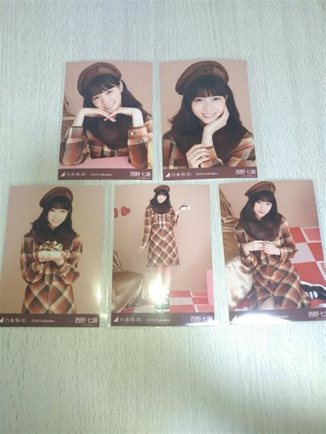 【未使用に近い】1円スタート 乃木坂46 西野七瀬 2016 Valentine 5枚コンプ 生写真 の落札情報詳細 ヤフオク落札価格検索
