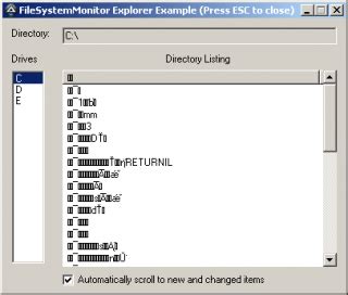 FileSystemMonitor UDF AutoIt Example Scripts AutoIt Forums