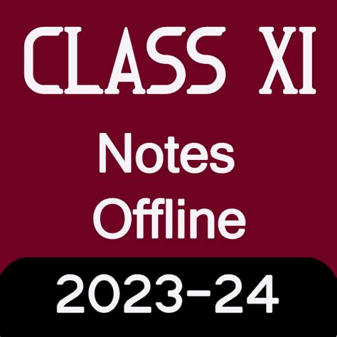 Class 11 Notes Offline CBSE Apps On Google Play