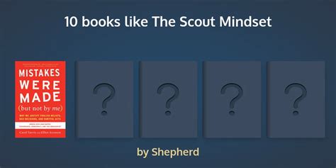 Love The Scout Mindset Readers Pick 100 Books Like The Scout Mindset