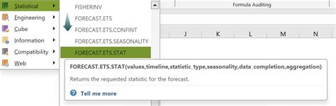 Forecast Ets Stat Excel Function Syntax Steps Examples