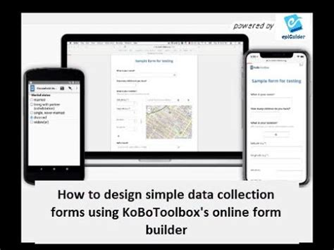 Video How To Design Simple Forms Using KoboToolbox S Simple Form Builder YouTube