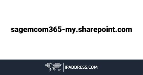 Sagemcom365 Website Information Ip Address And Server