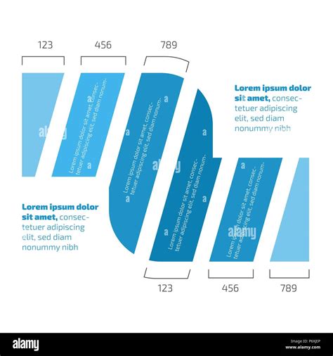 Infographic Vector Chart Design With Curved Element Stock Vector Image