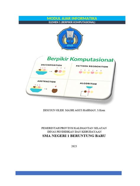Modul Ajar Informatika Pdf