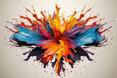 Premium Photo Create A Vector File Of Paint Splatter