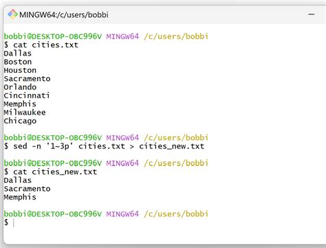 How To Use Sed To Print Every Nth Line Of File Collecting Wisdom