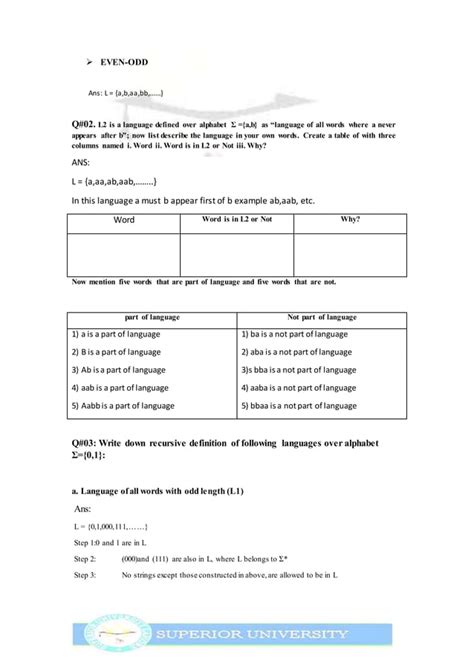 Theory Of Automata Docx Programming Languages Computing