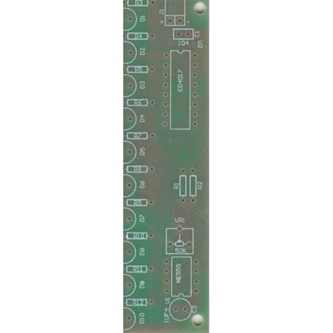 Bouwkit Looplicht 10 LED S Met NE555 CD4017
