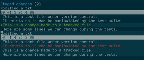 Staging A Selection Then Staging The Rest Of The File Creates 2