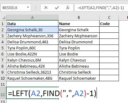 Split Text Based On Character S In Excel