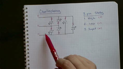 How Charlieplexing Works Youtube