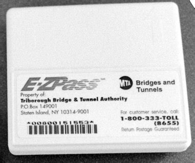 On The Go E ZPass Take Tags Out For A Test Drive And Then Register Them If They Want To Keep