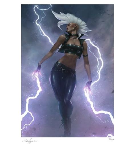 Marvel X Men Storm A New Look Art Print 61 X 46cm Unframed