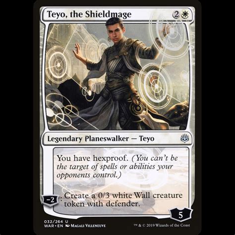 Mtg Teyo Magoescudo Teyo The Shieldmage War Of The Spark War 32