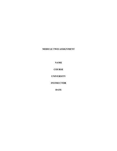 bus 225 module two assignment module two assignment name course