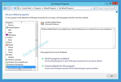 Choose Default Media Player Windows 10 Bingerprestige