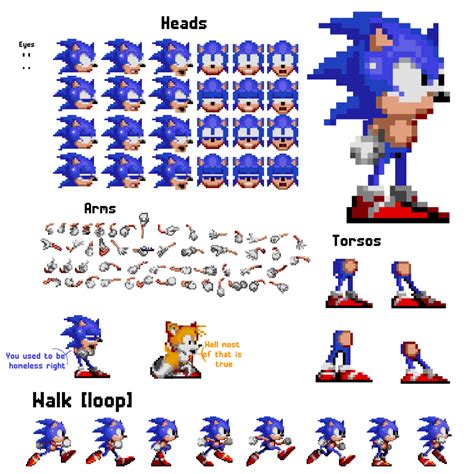 sonic sprites website
