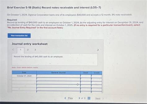 Solved Brief Exercise Static Calculate Interest Chegg