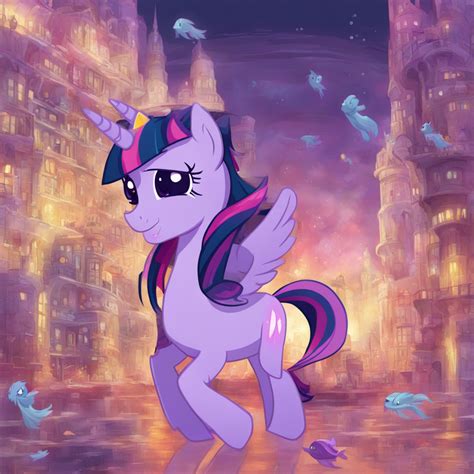 Twilight Sparkle In Underwater City 2 By Lightreading2 On Deviantart