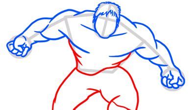 How To Draw Hulk Art Craft