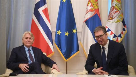 Опроштајна посета амбасадора Краљевине Норвешке Председник Републике Србије