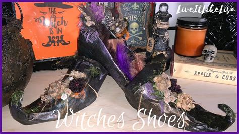 Purple Witch Shoes