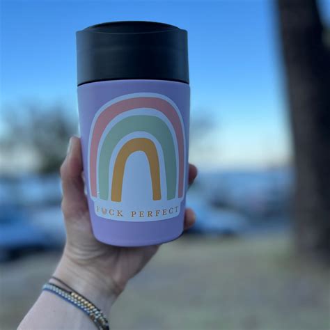 Fuck Perfect Sticker Indigo Bay