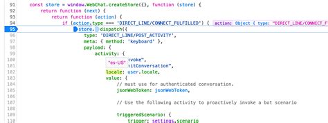 Specific Locale Passed Into Webchat Is Not Being Sent To Service HealthBot Issue