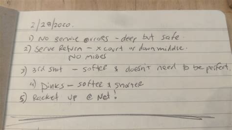 Serve Analysis And Theory Still A Work In Progress Around The Post