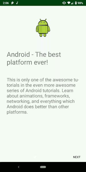 motionlayout tutorial for android getting started kodeco