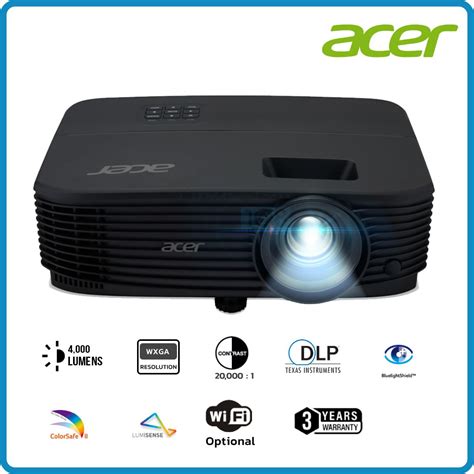 ACER X1323WH Projector, ผ่อน 0% 6เดือน, Projector, โปรเจคเตอร์, ราคา ...